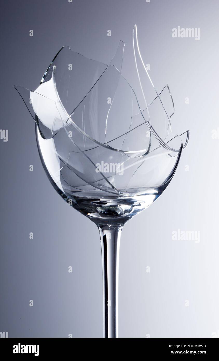fragile, wine glass, fracture, fragiles, glas ware, fractures Stock ...