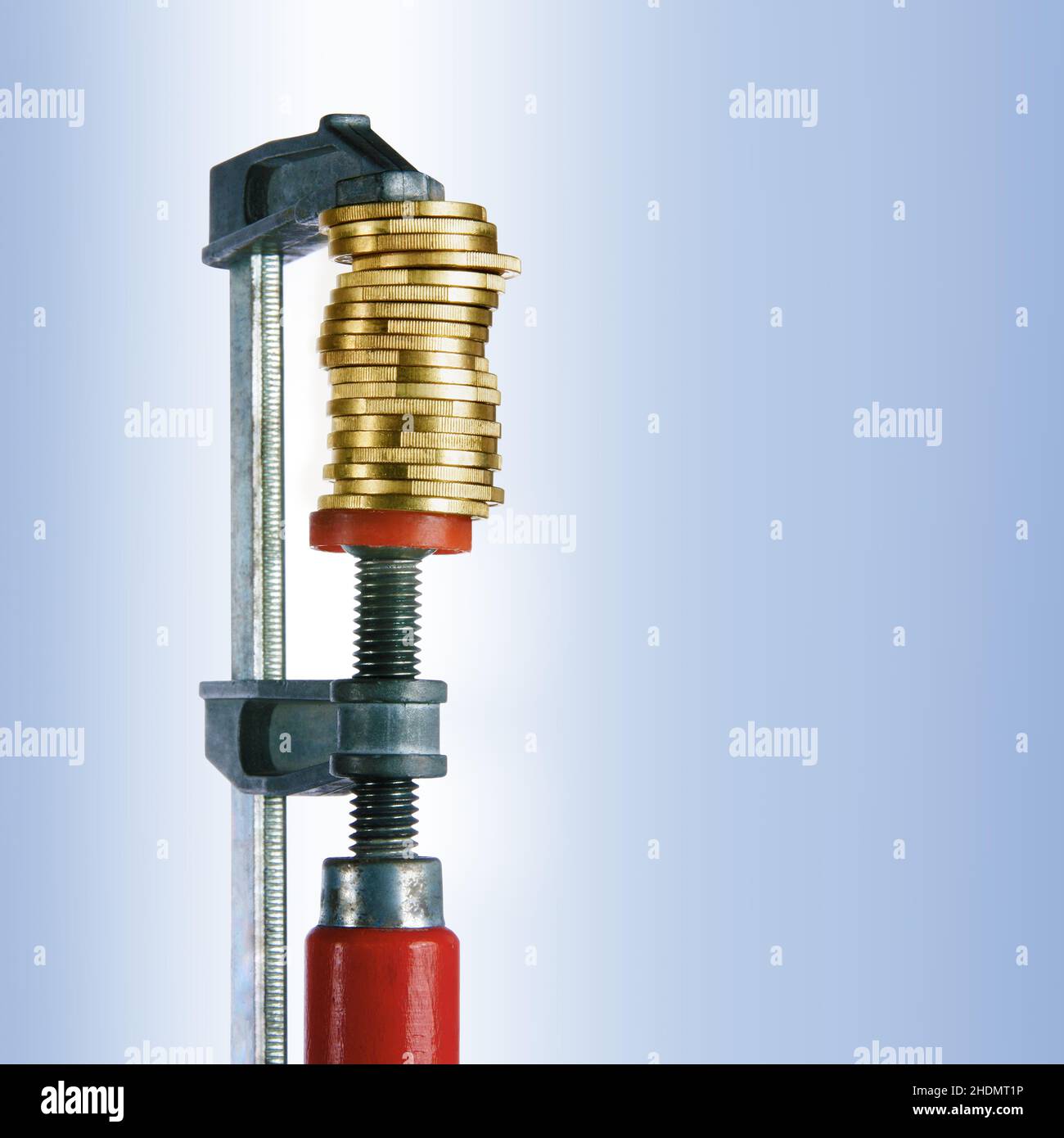 coins, clamp, tight monetary, coin, clamps Stock Photo - Alamy