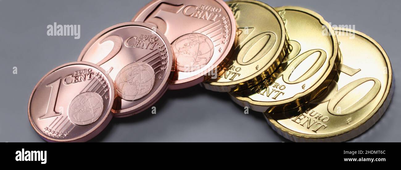 coin, change, euro coin, coins, conversion, convert, moneys Stock Photo ...