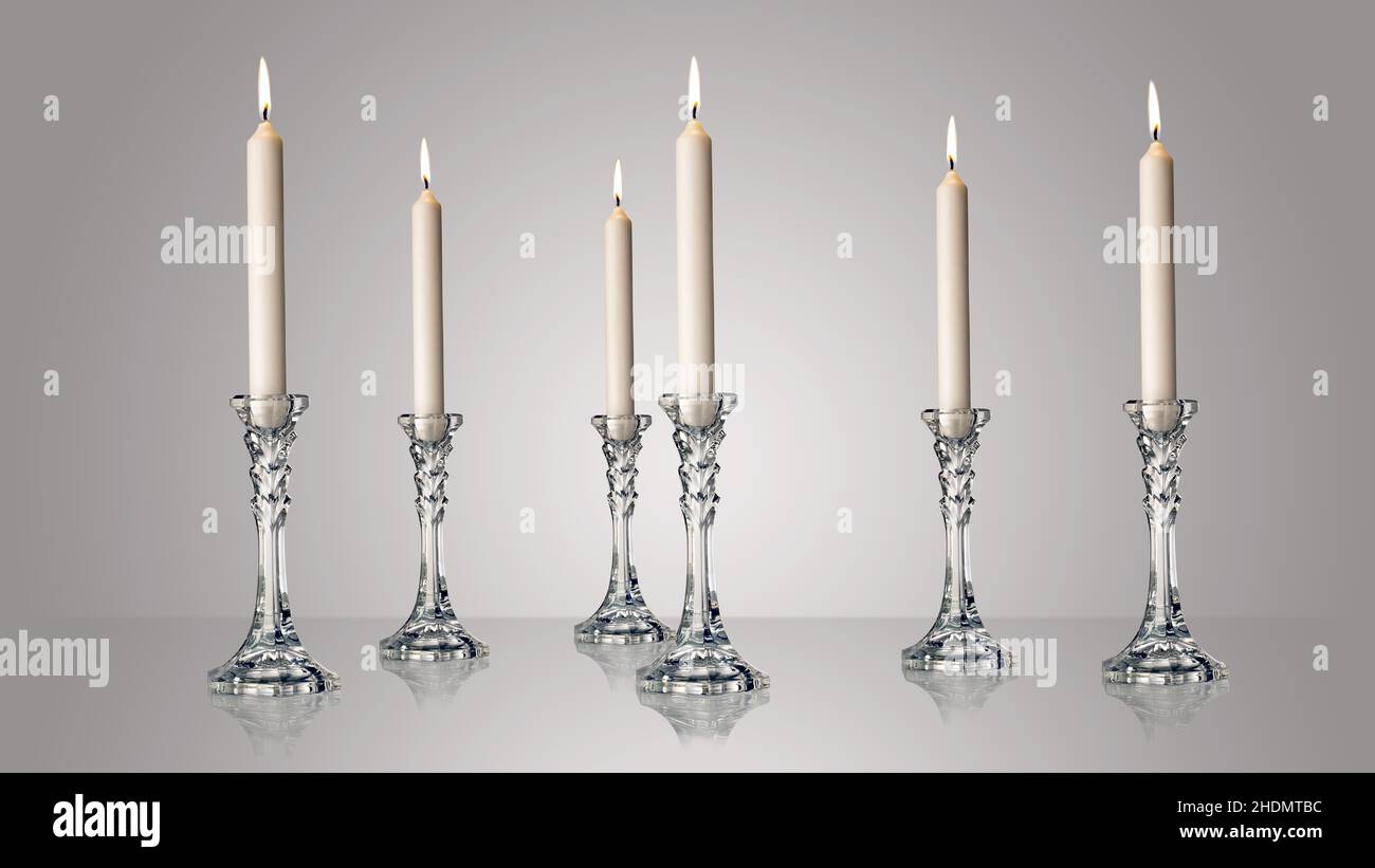 Crystal candlesticks hi-res stock photography and images - Alamy