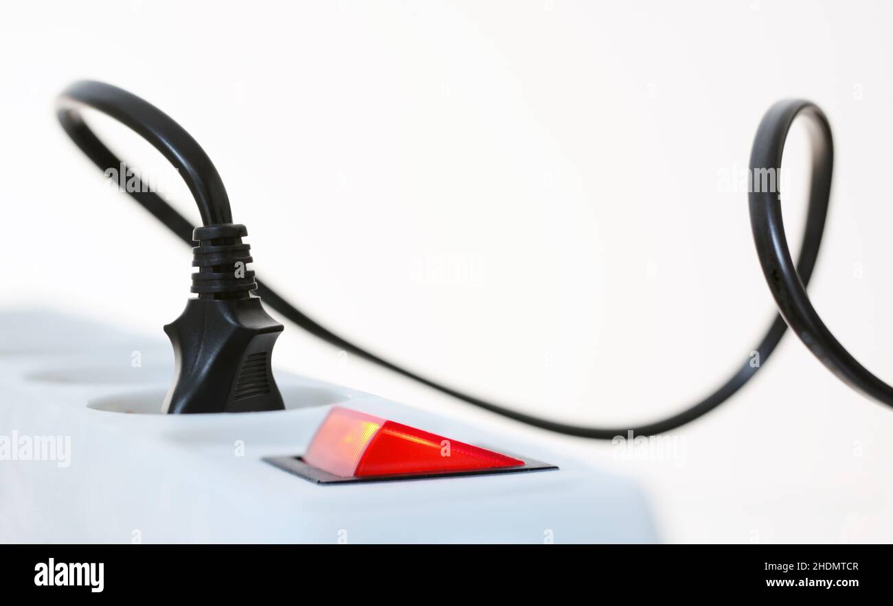 switch, multiple socket, switchs, multiple sockets Stock Photo - Alamy