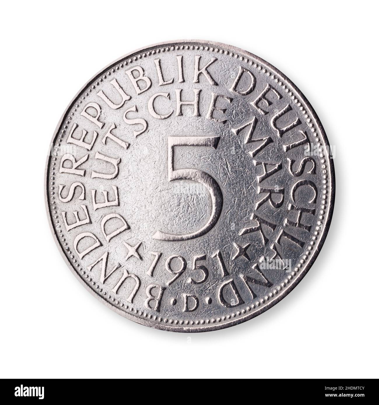 coin, currency, german mark, mints, currencies, german marks Stock ...