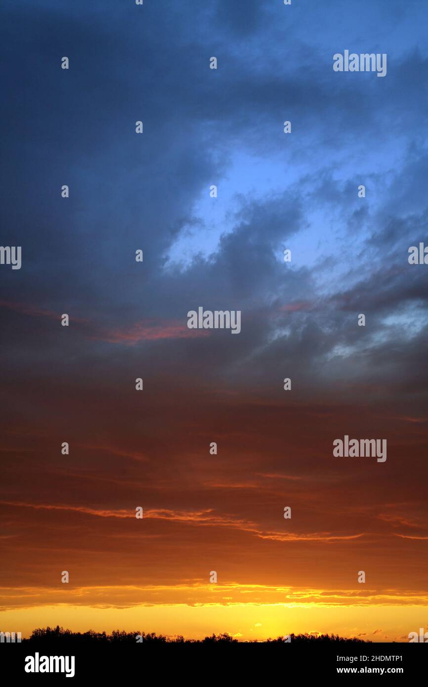 thundercloud, sunset, clouds sky, storm clouds, sunsets, clouds skies ...