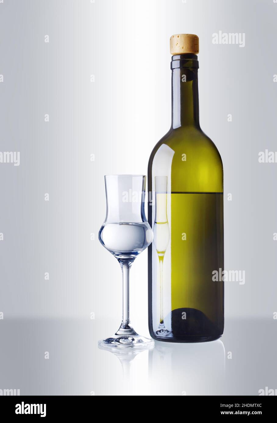 grappa, brandy, grappas, brandies Stock Photo - Alamy