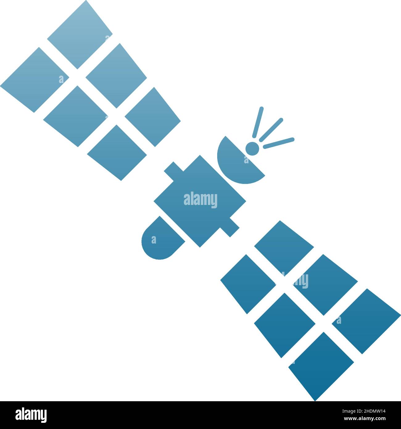 Satellite icon logo design template illustration vector Stock Vector ...