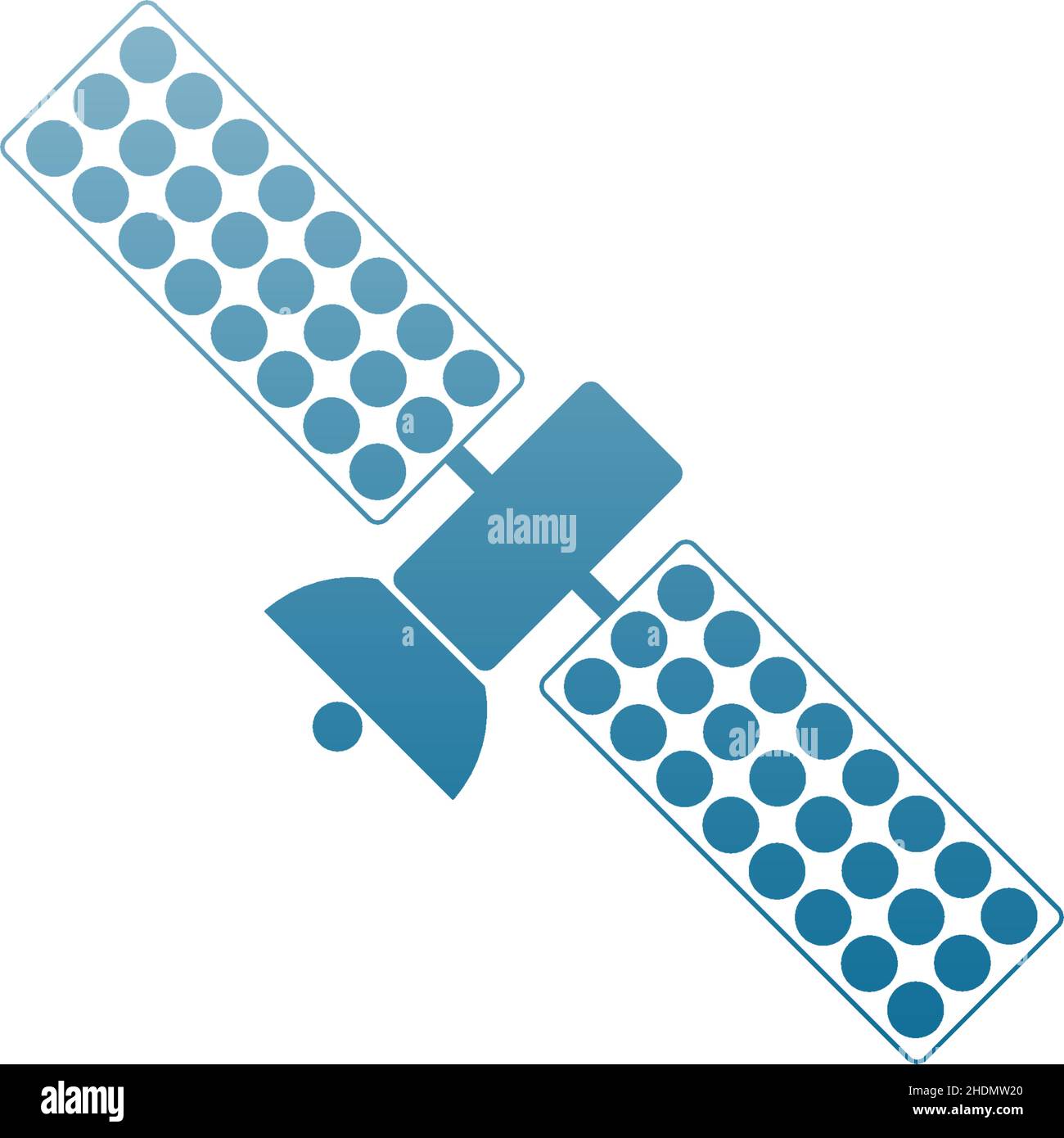 Satellite icon logo design template illustration vector Stock Vector ...