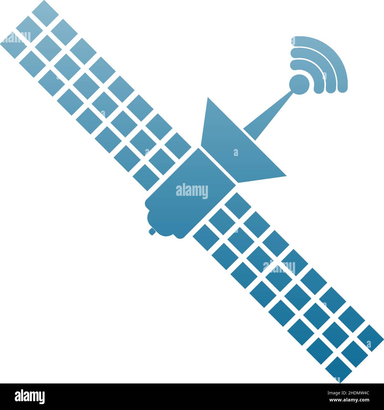 Satellite icon logo design template illustration vector Stock Vector ...