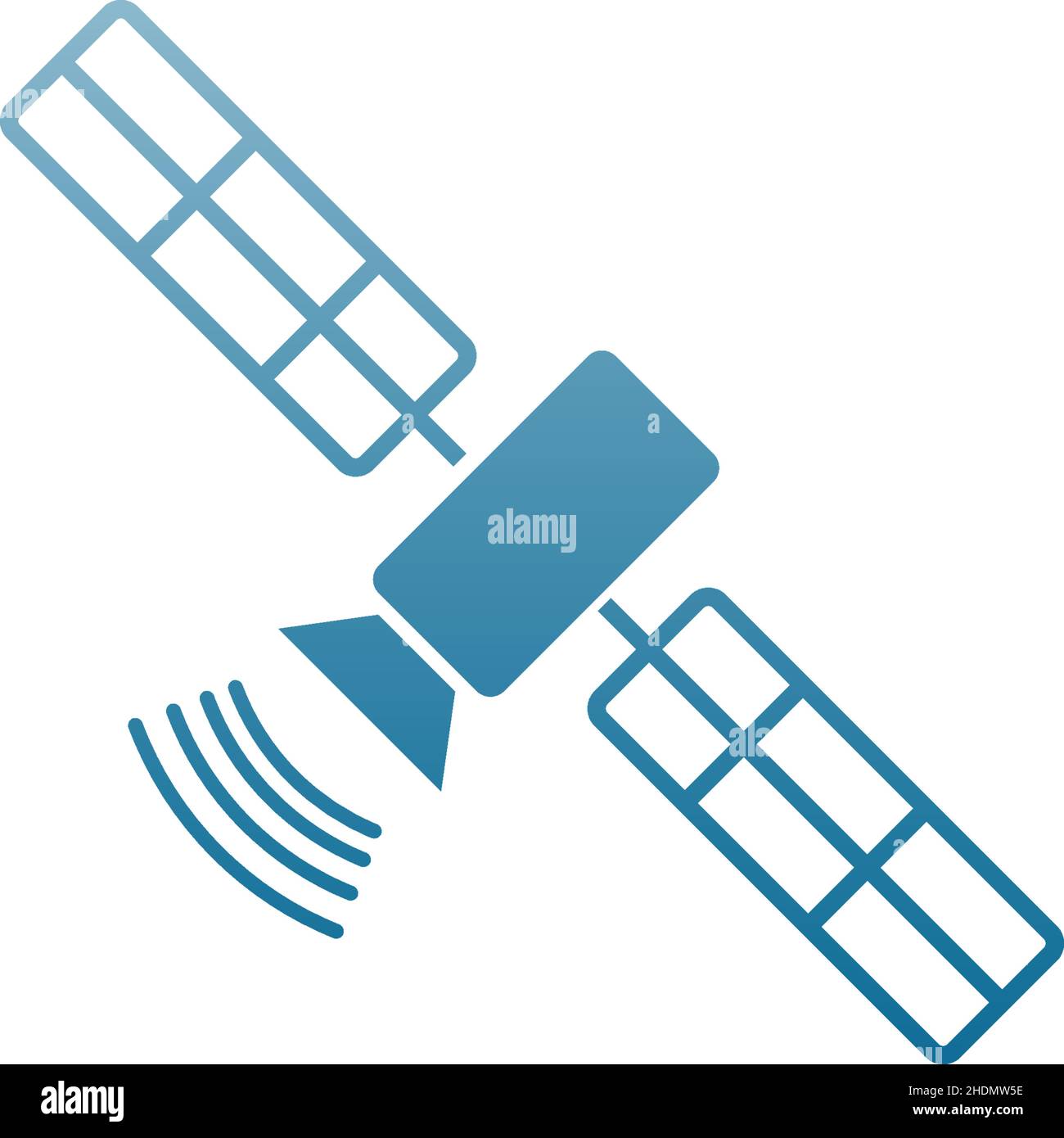 Satellite icon logo design template illustration vector Stock Vector ...
