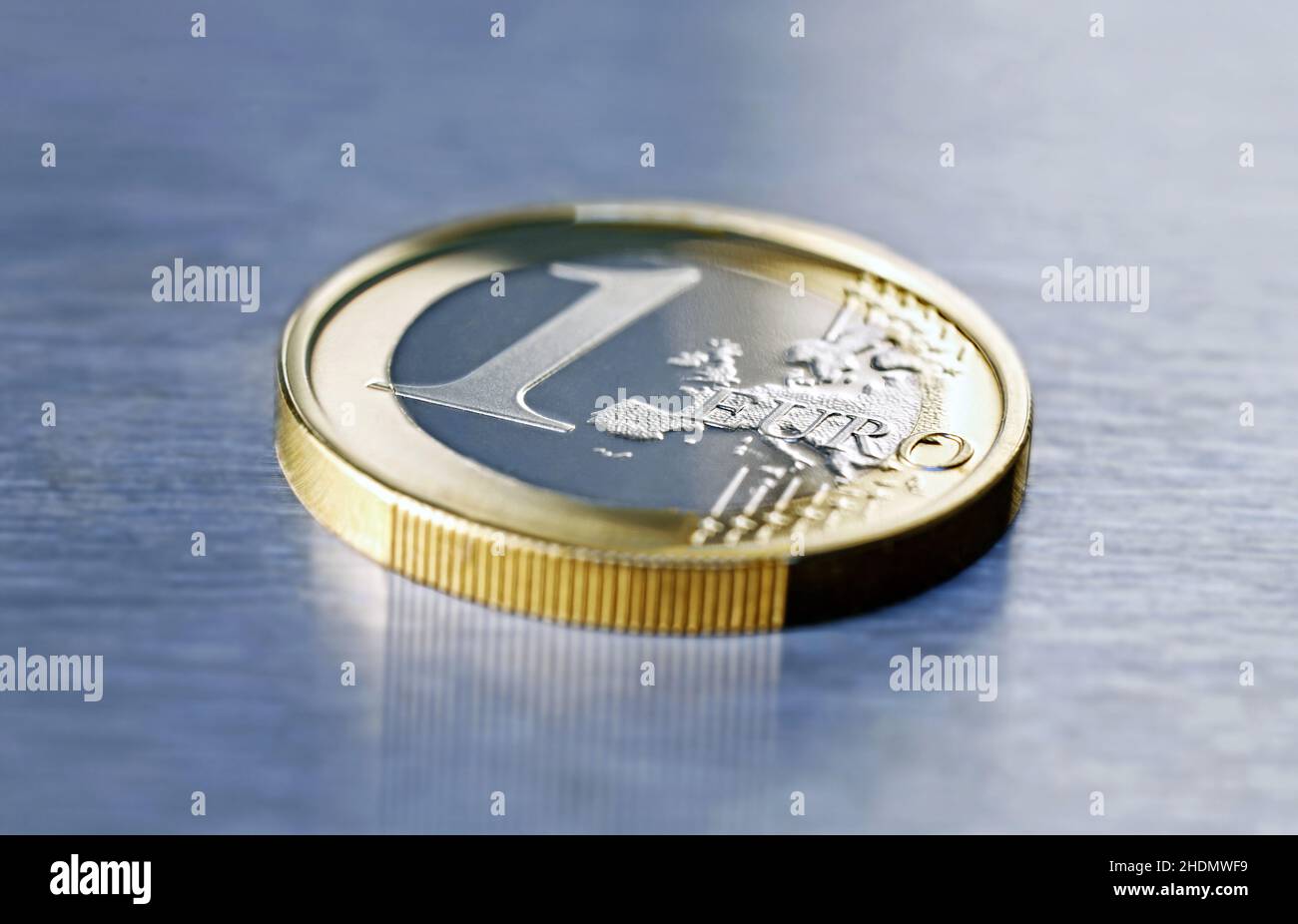 coin, euro coin, 1 euro, mints, coins, one euro Stock Photo - Alamy
