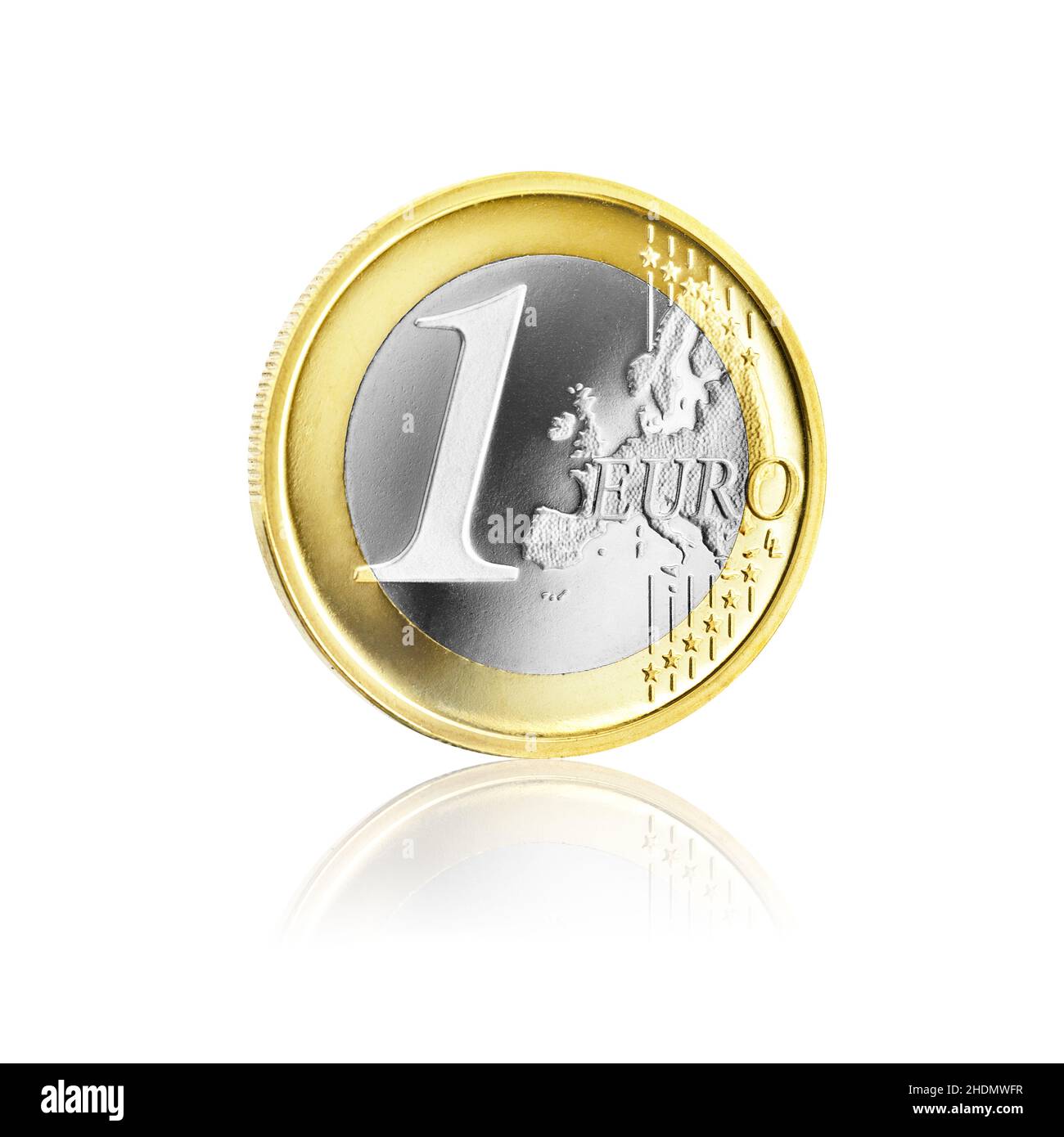 coin, euro coin, 1 euro, mints, coins, one euro Stock Photo - Alamy