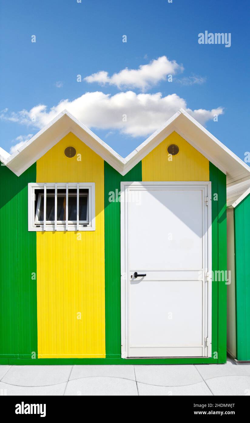 cabana, cabanas, changing rooms, dressing rooms Stock Photo - Alamy