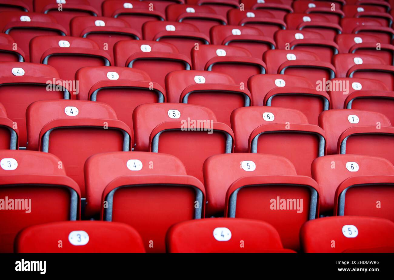 empty, stadium, seats, empties, stadion, stadions, stadiums, seat Stock ...