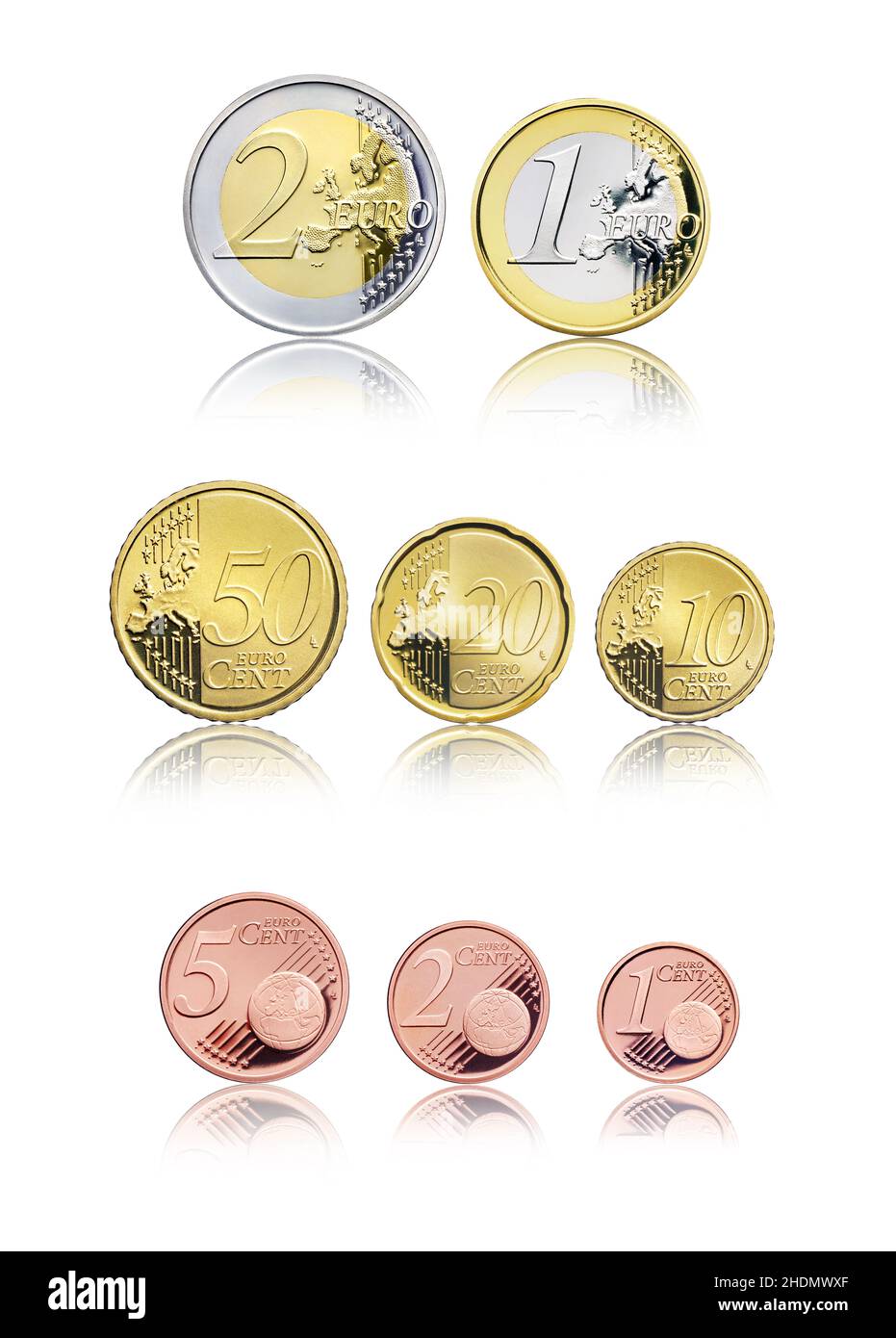20 euro cent coin Cut Out Stock Images & Pictures - Alamy