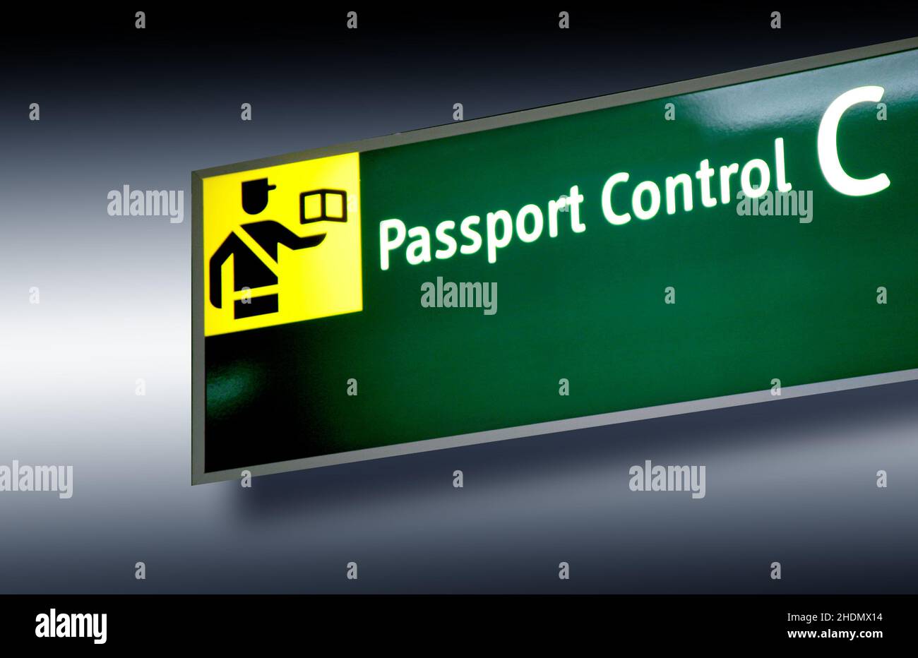 passport control, passport controls Stock Photo - Alamy