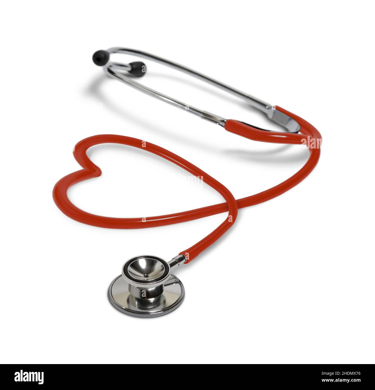 Heart shaped stethoscope Cut Out Stock Images & Pictures - Alamy