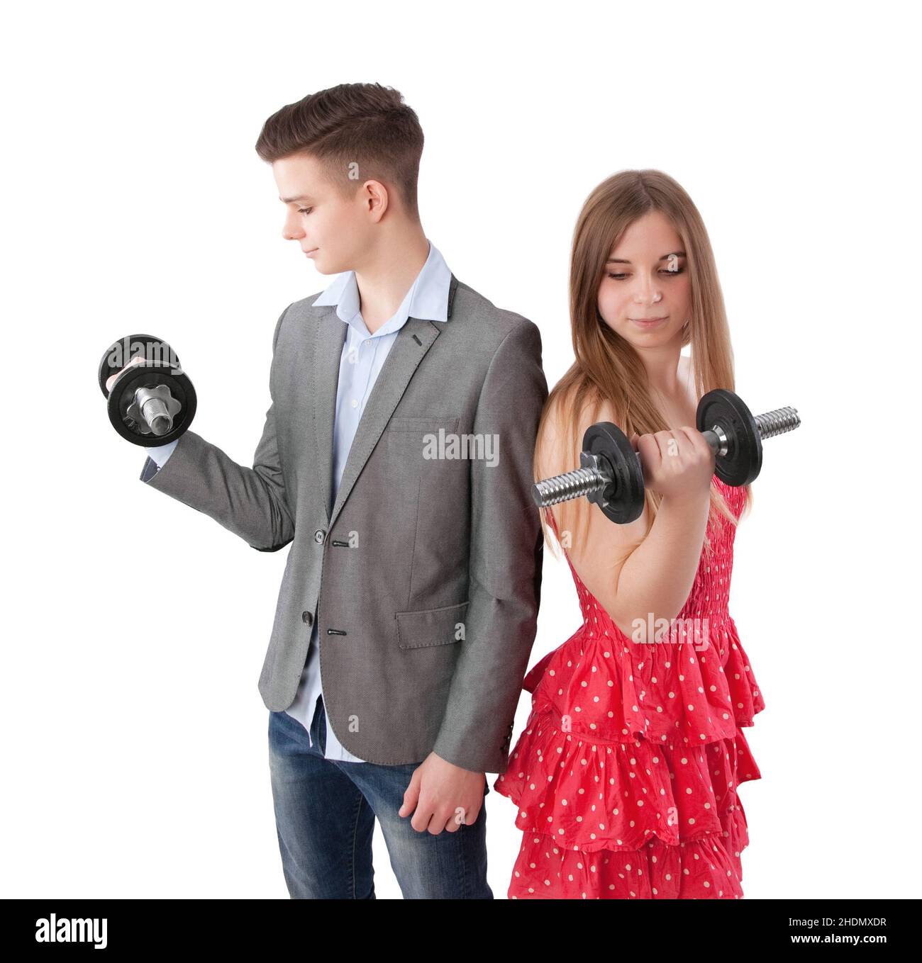 Strong teenage male hi-res stock photography and images - Alamy
