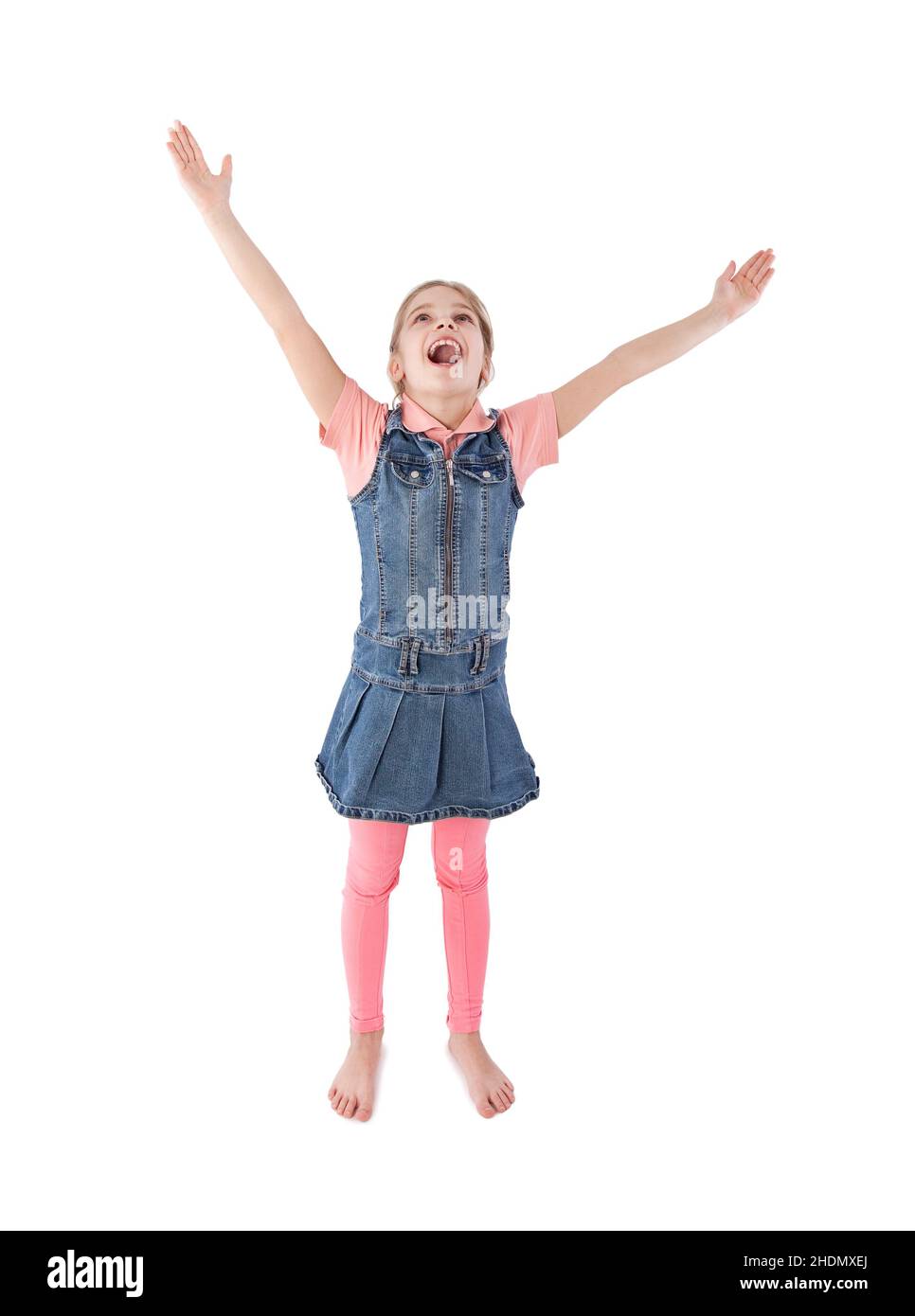 Child arms outstretched isolated hi-res stock photography and images ...