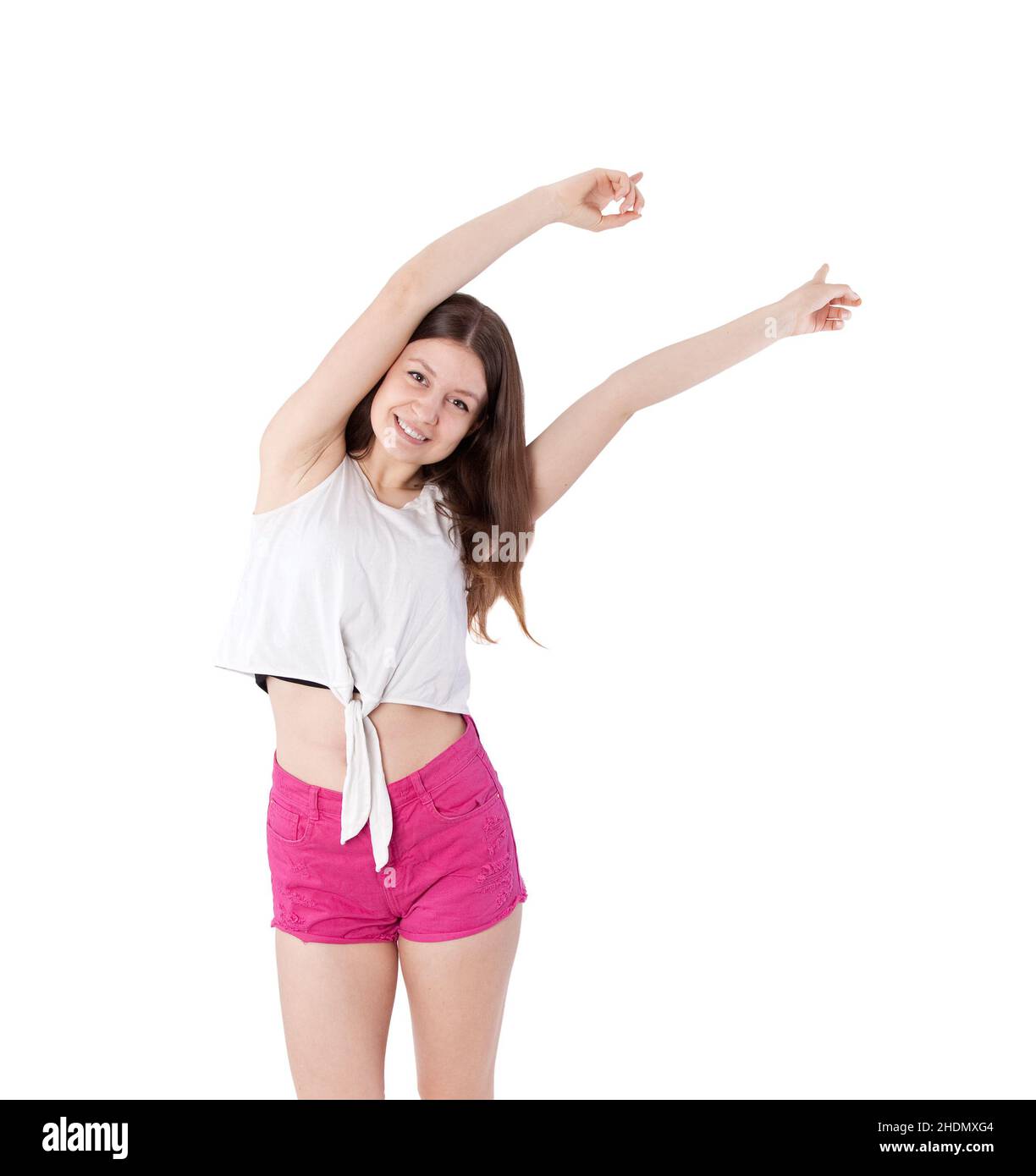 girl, summer, cheering, girls, summers Stock Photo - Alamy