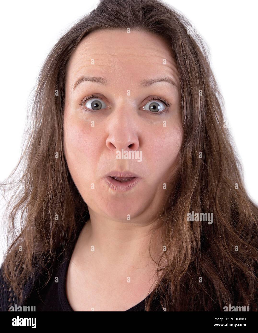 woman, astonished, frightened, female, ladies, lady, women, astonisheds ...