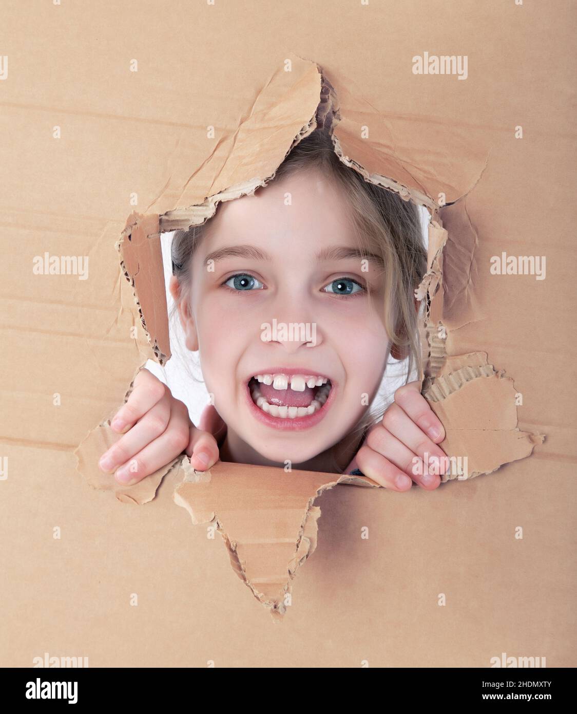 girl, looking through window, girls, looking through windows Stock ...