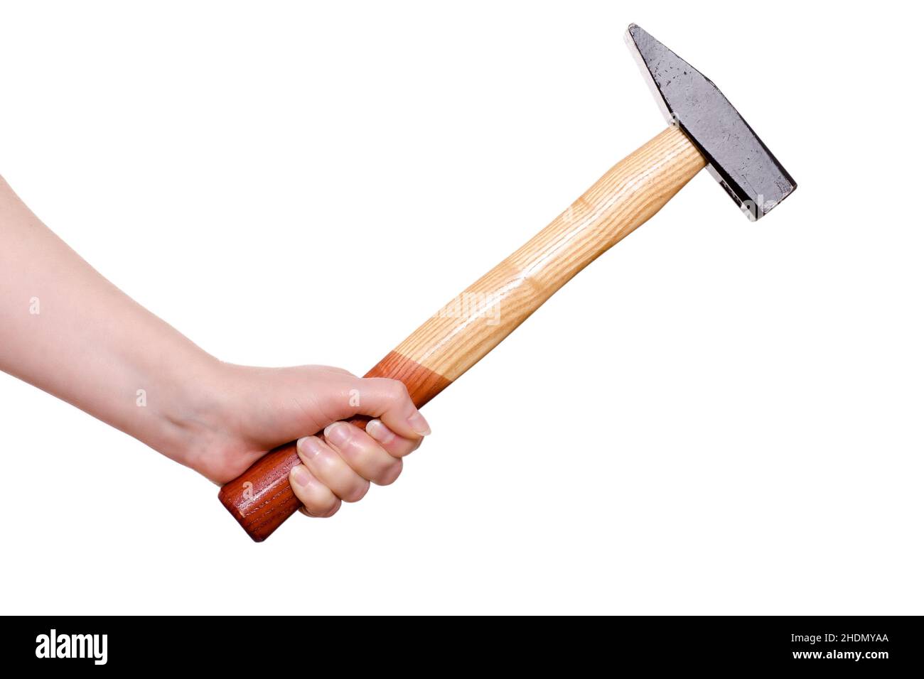 Hammer women hi-res stock photography and images - Alamy