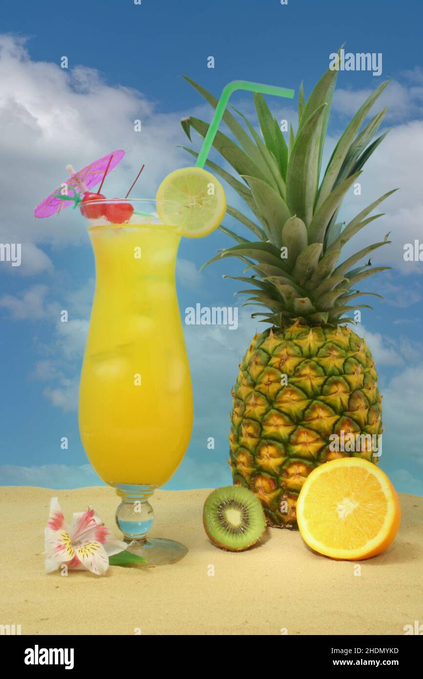 Pineapple Drink Umbrella