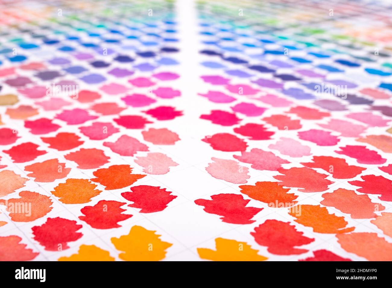 Paint colours charts hi-res stock photography and images - Alamy