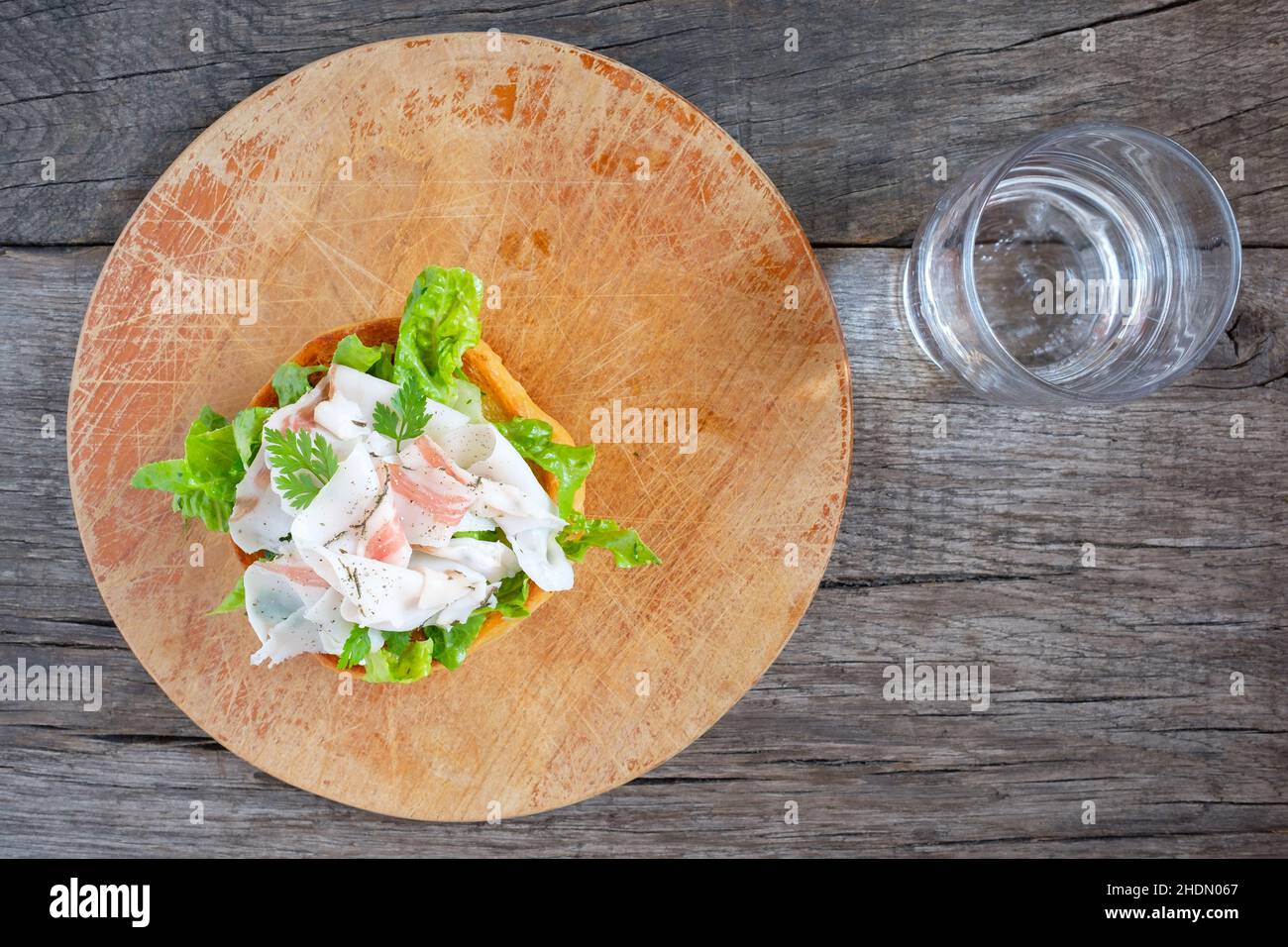 ham sandwich, lardo, ham sandwichs Stock Photo - Alamy