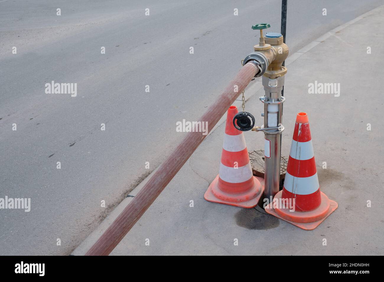 fire hydrant, water supply, fire hydrants, water supplies Stock Photo ...