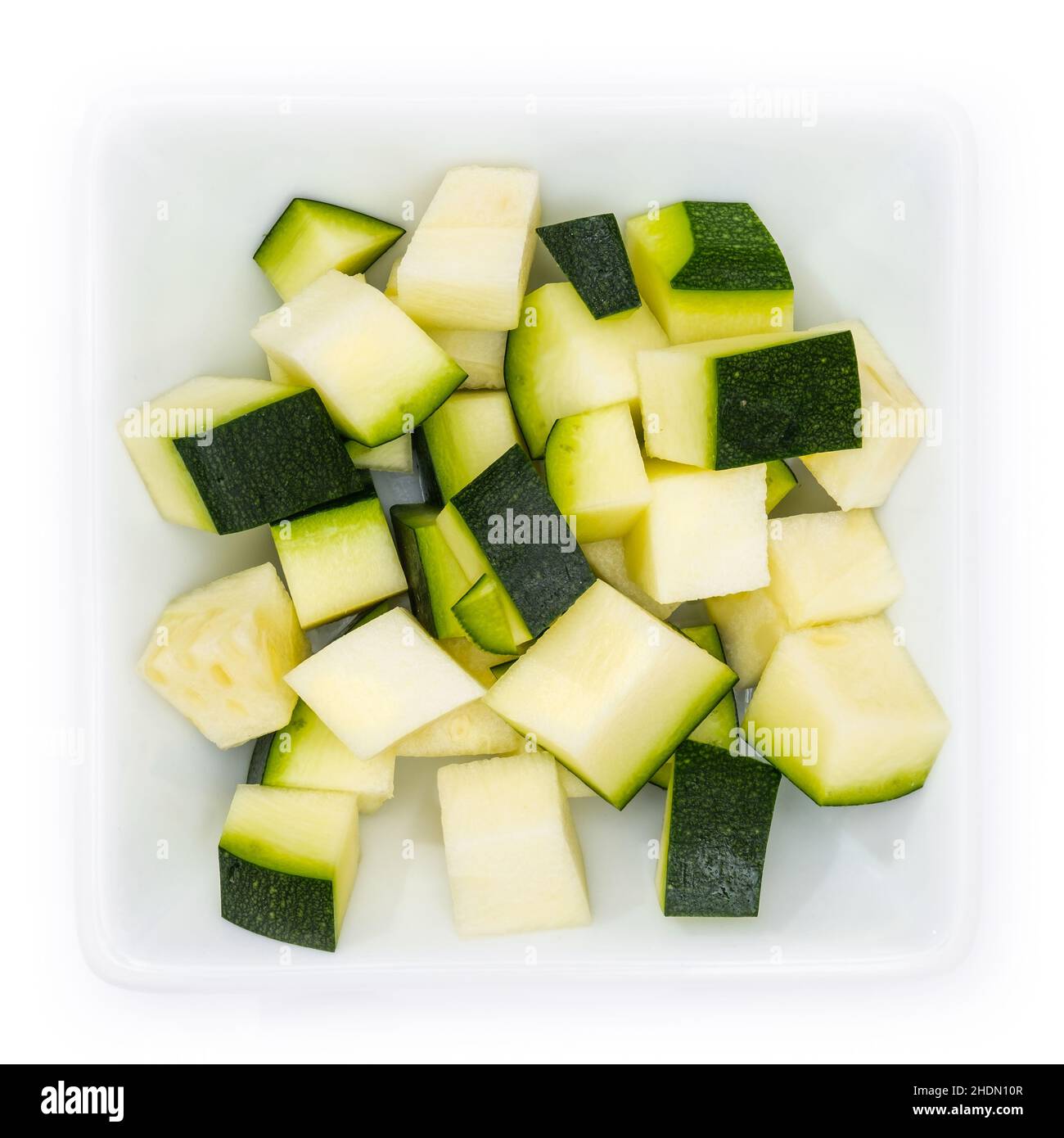 Zucchini cube hi-res stock photography and images - Alamy