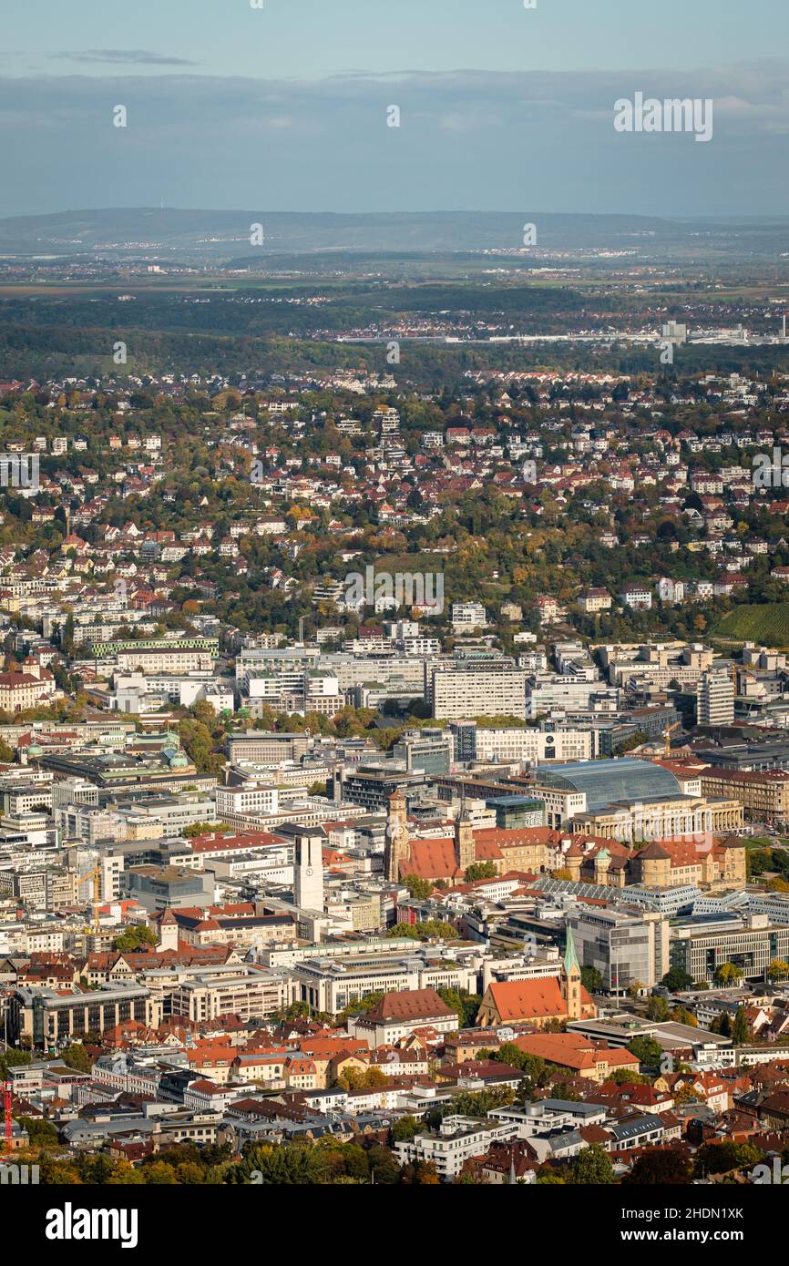 Stuttgart aerial view hi-res stock photography and images - Alamy
