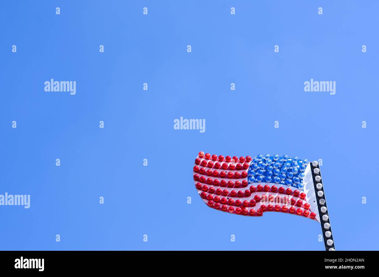 usa, flag, fun fair, united states, us, flags, fairs Stock Photo - Alamy