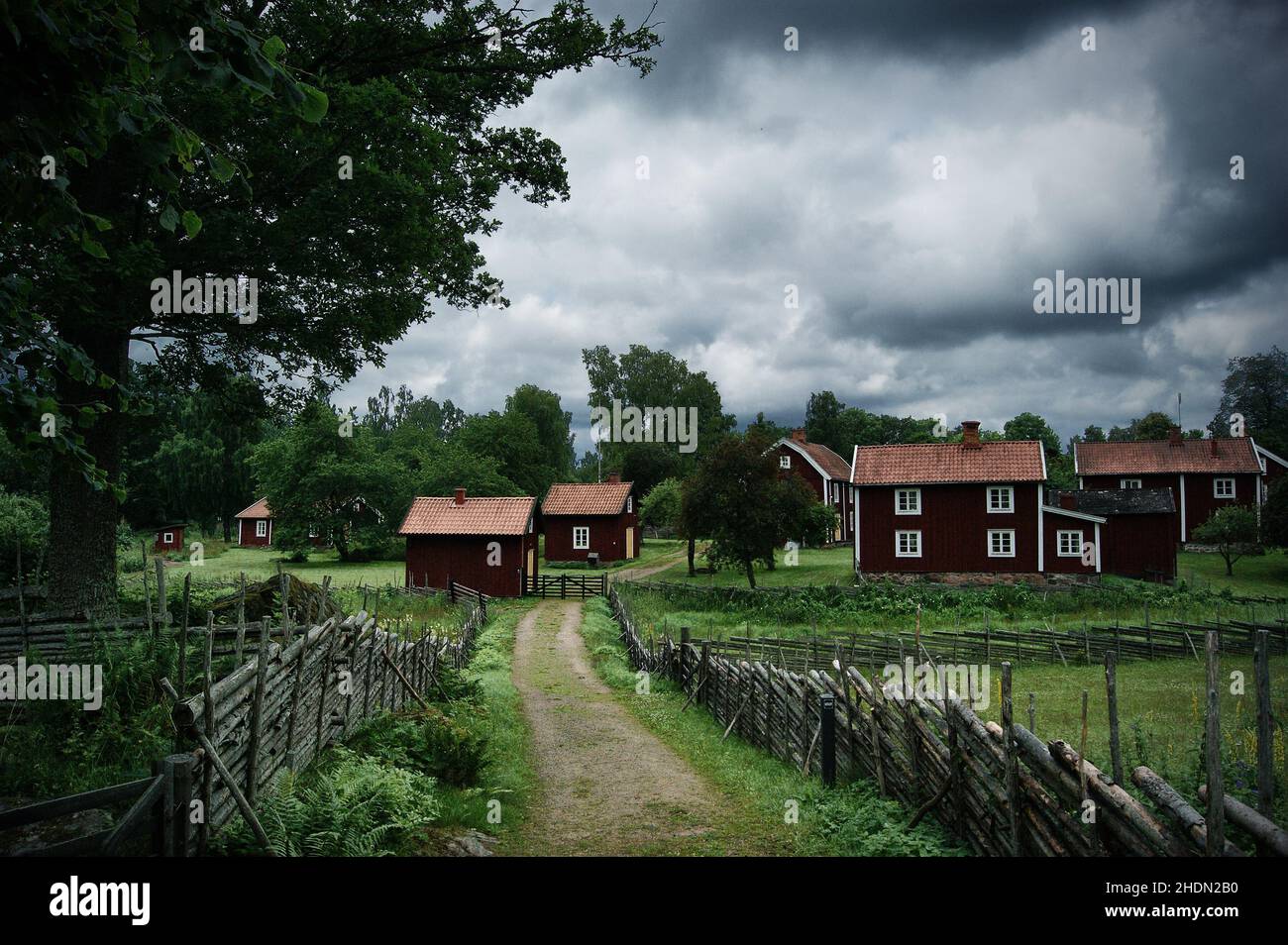 village, sweden, villages, swedens Stock Photo - Alamy