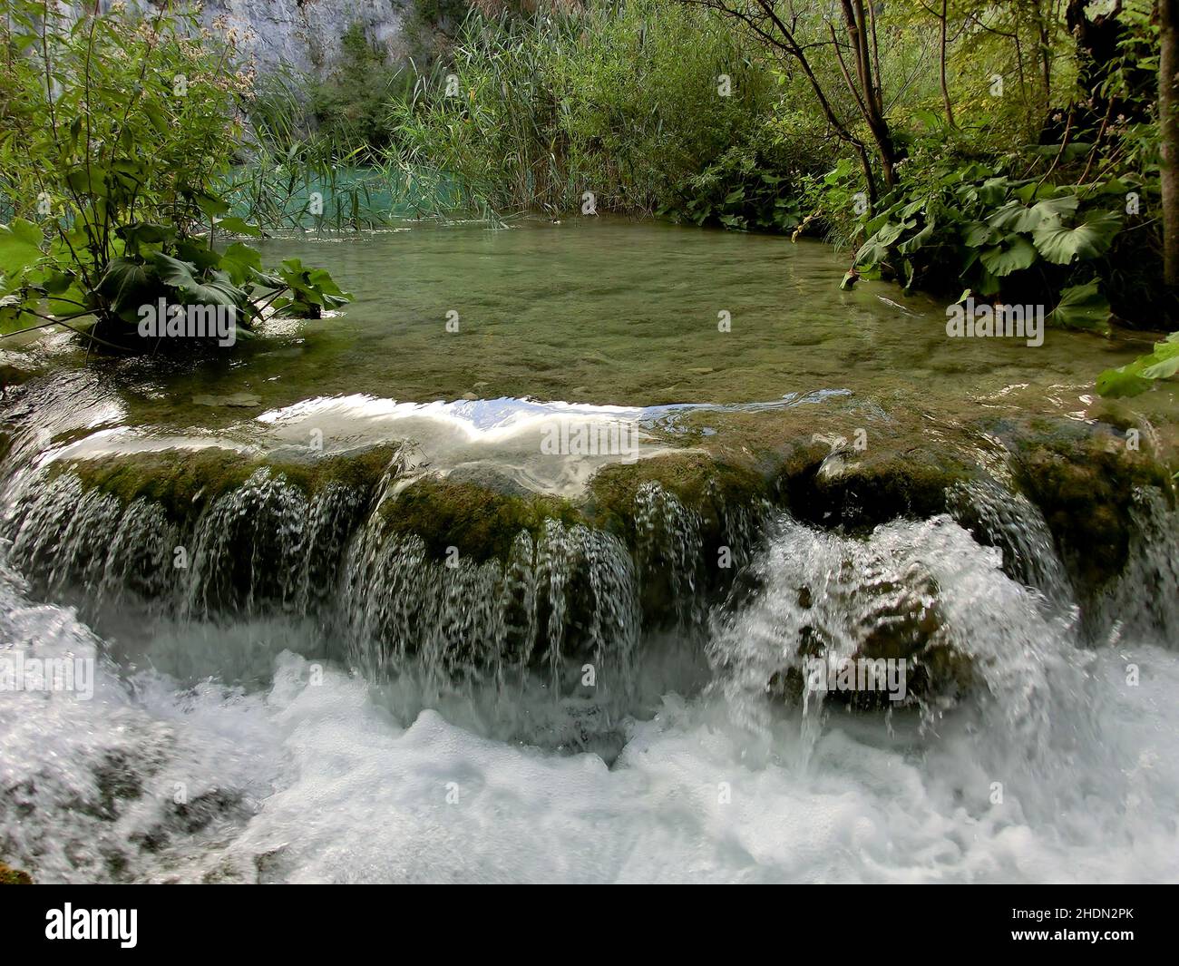 stream, national park krka, ditch, streams Stock Photo - Alamy