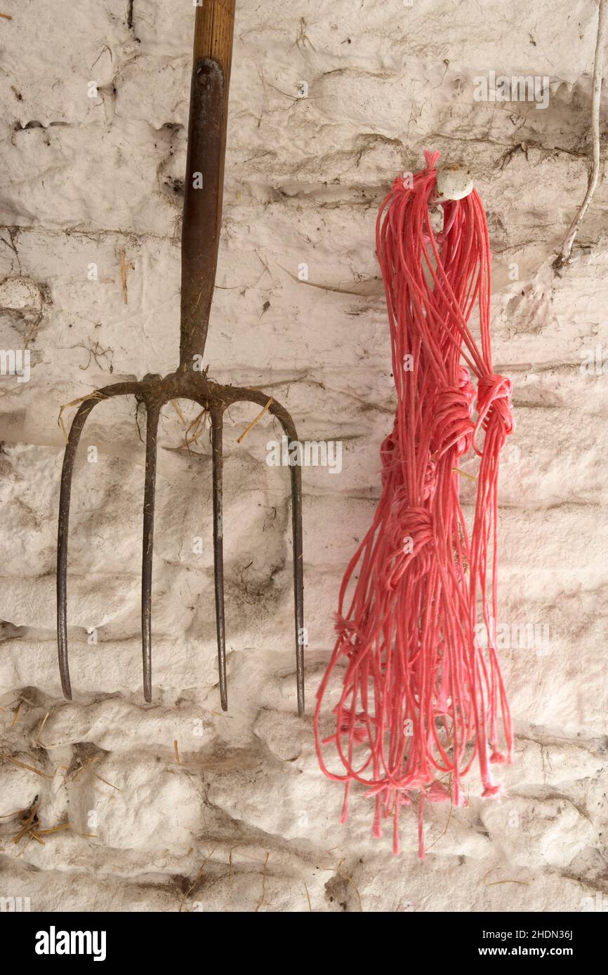 rope, rural scene, barn, pitchfork, ropes, country, country life, rural ...