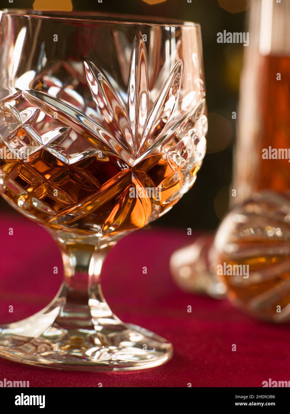 cognac, cognac glass, brandy, brandy glass, cognacs, brandies Stock ...