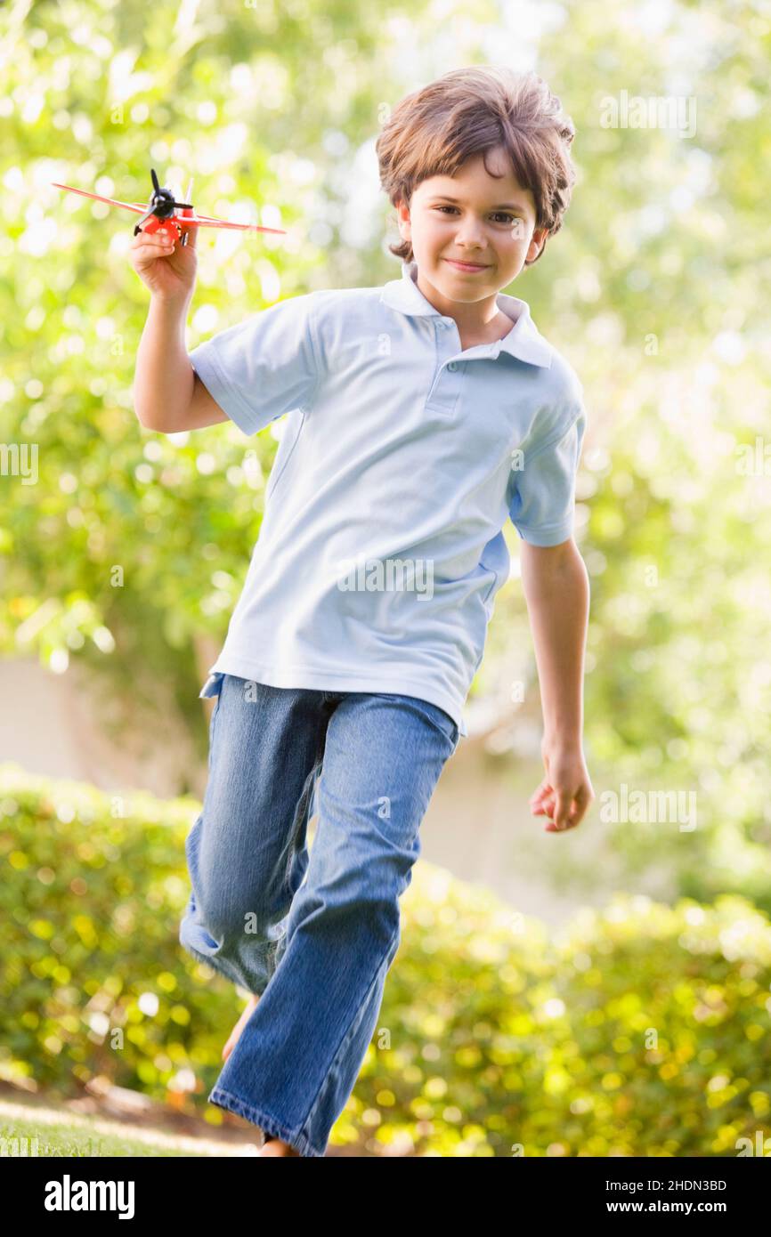 boy, fun & games, airplane, running, boys, fun, fun and games, games ...