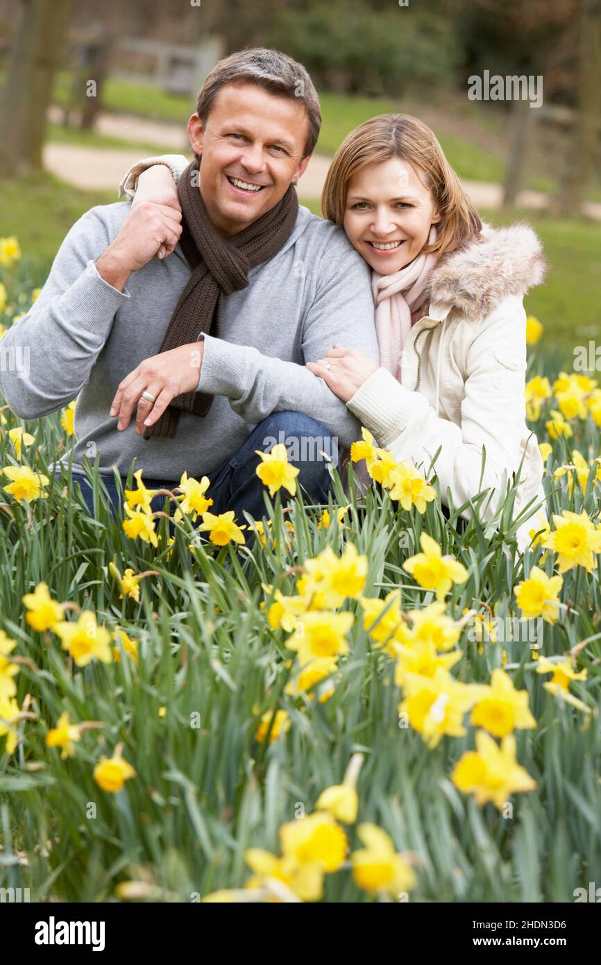 portrait, couple, spring, portraits, pairs Stock Photo - Alamy