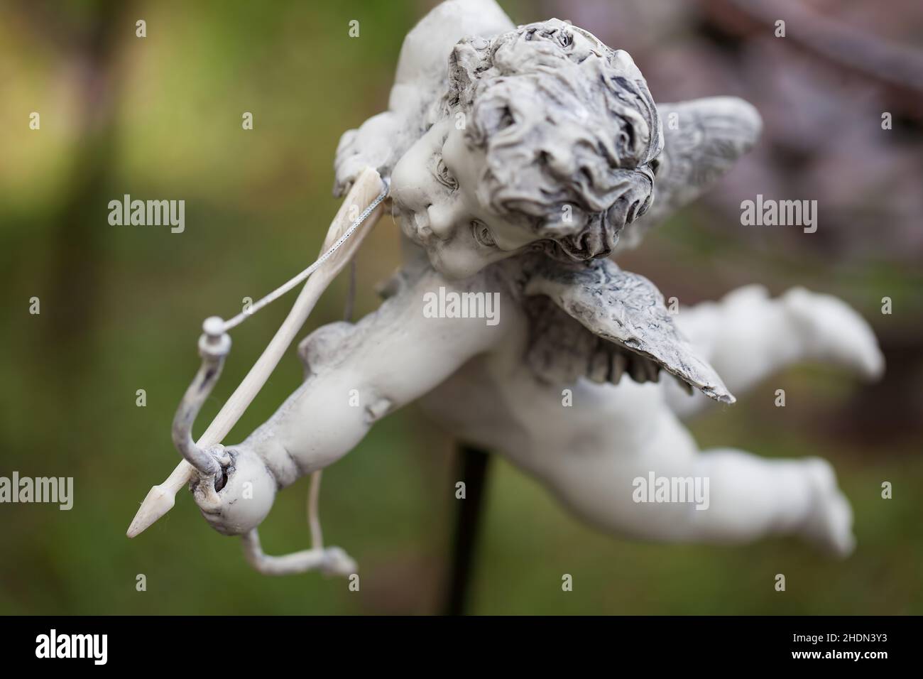 Cherub Statues Flying