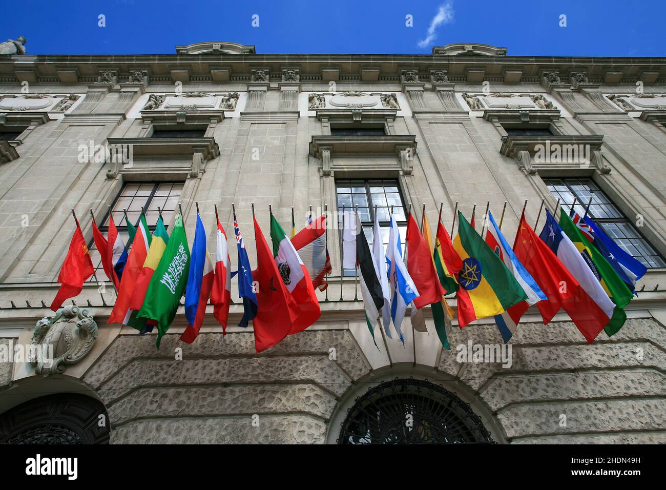 flags, vienna, government buildings, flag, viennas, government building ...