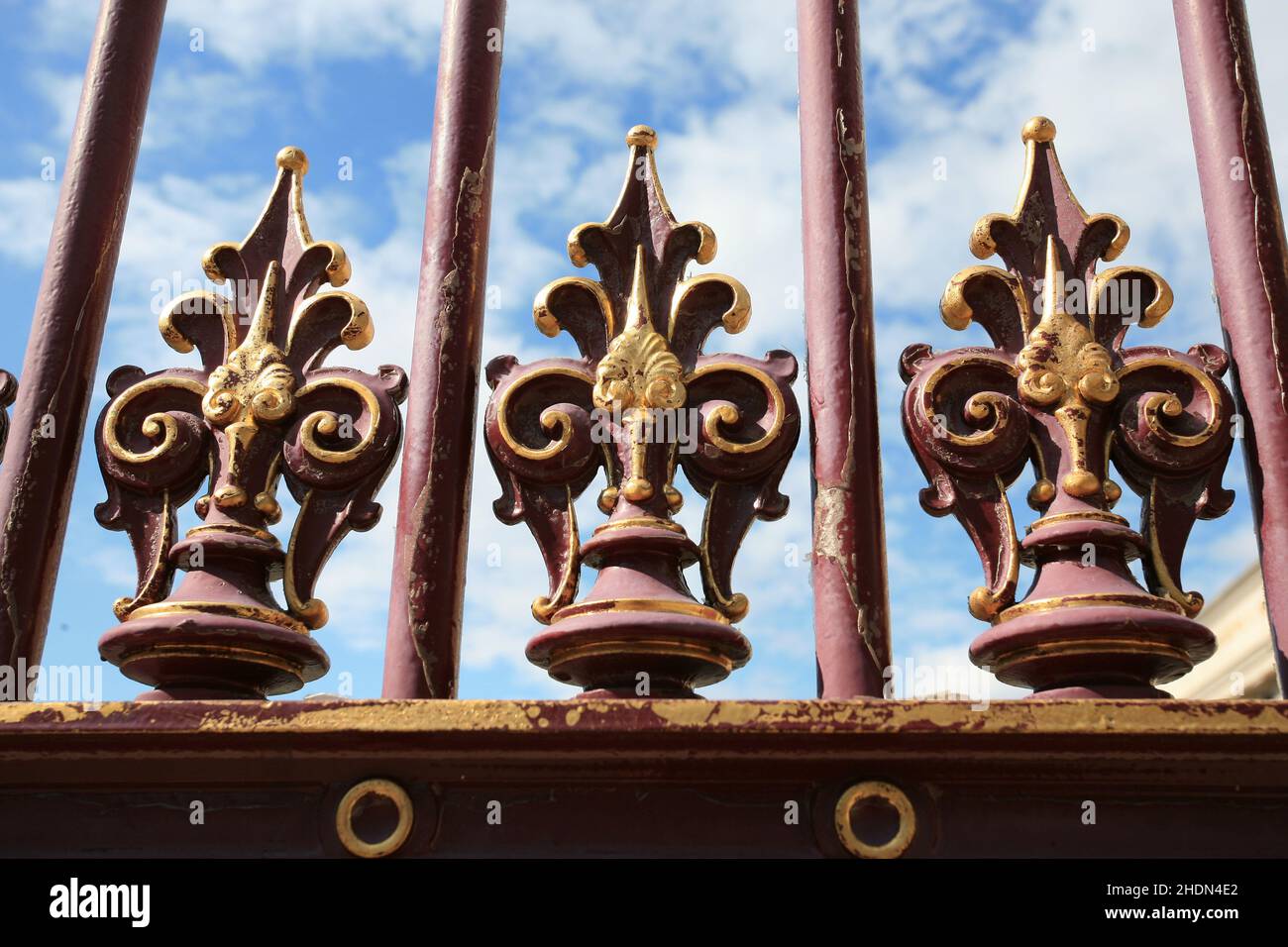 fence, crafts, forged, fences, craft, forgeds Stock Photo - Alamy