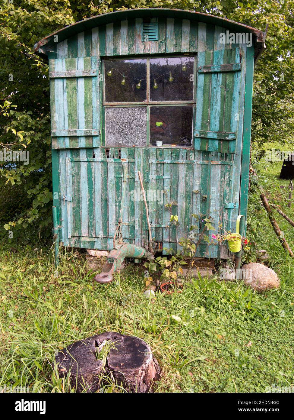 trailer, trailer home, trailers Stock Photo - Alamy