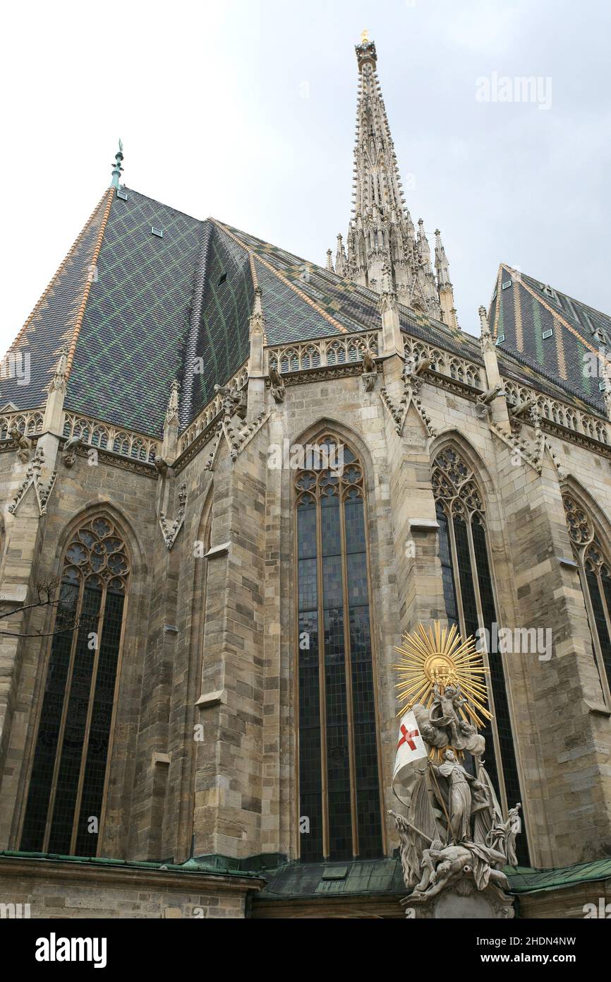 vienna, stephansdom, viennas, stephansdoms Stock Photo - Alamy