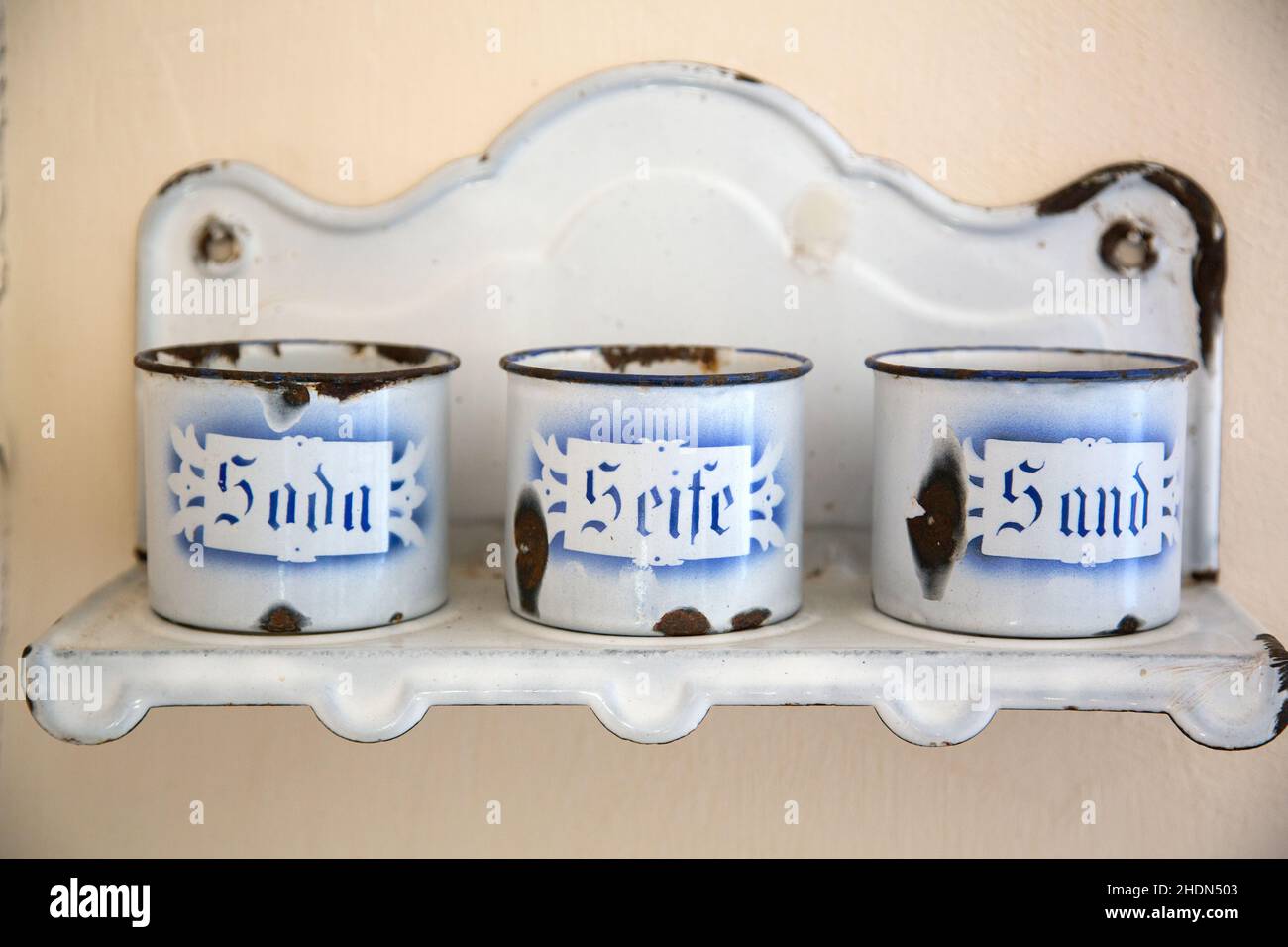 container, kitchen, enamel, containers, kitchens, enamels Stock Photo ...