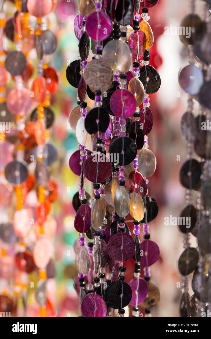 Seashell curtain hi-res stock photography and images - Alamy