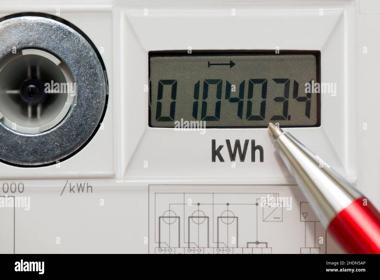 electric meter, power consumption, meters, power consumptions Stock ...