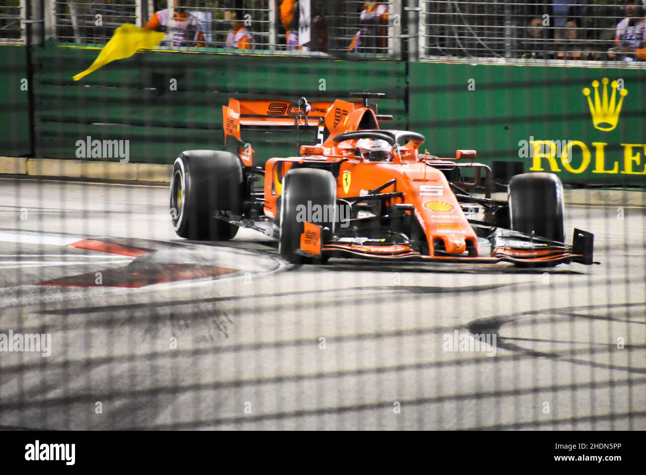 Sebastian Vettel - Singapore F1 2019 Stock Photo - Alamy