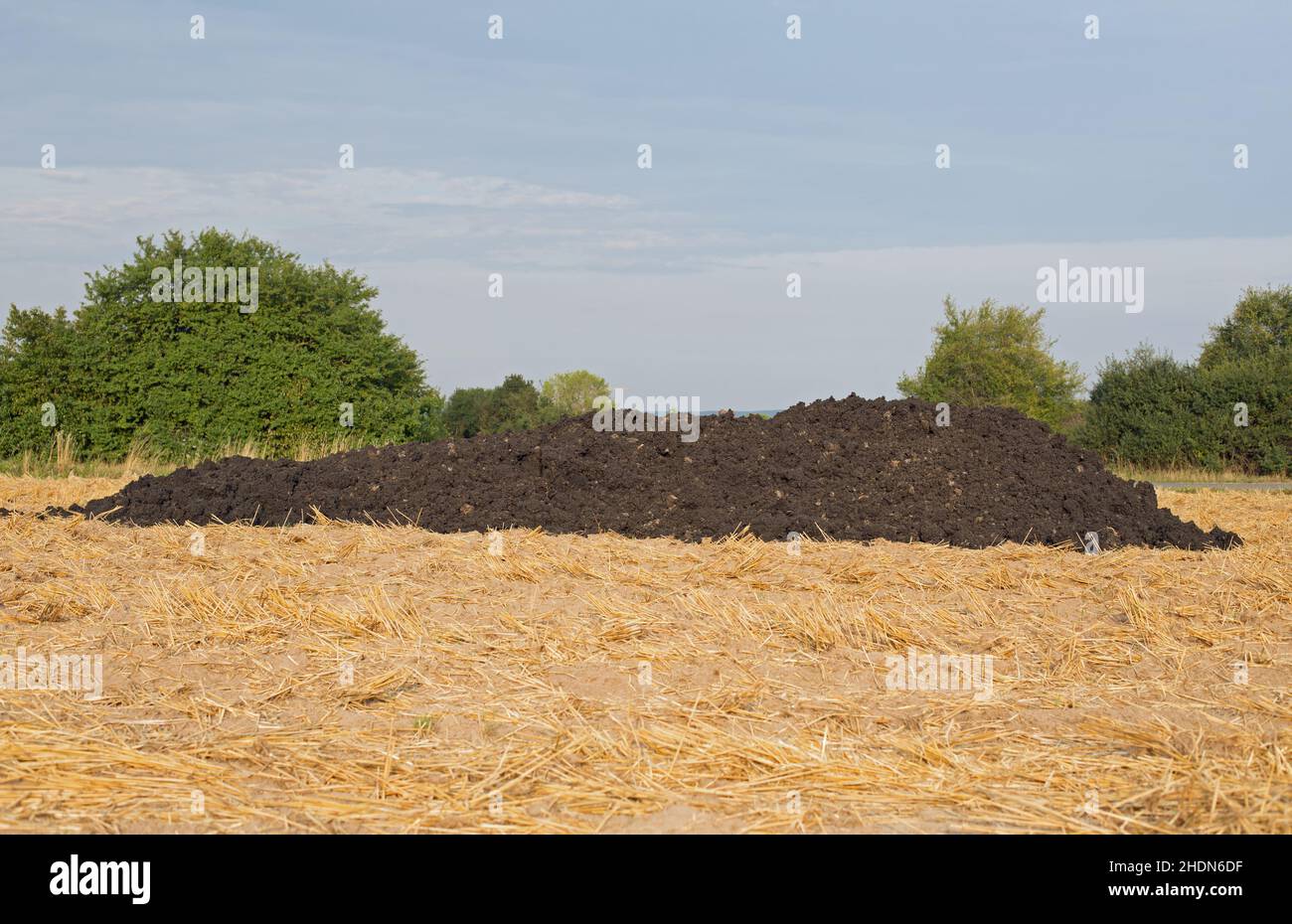 fertilizer, dungheap, fertilizers, dungheaps Stock Photo - Alamy