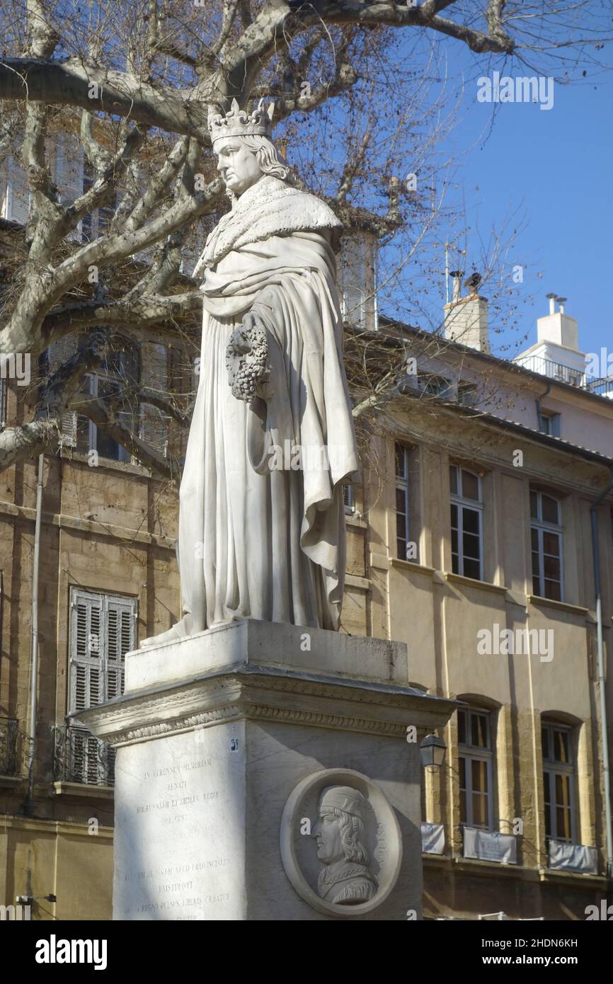 Roi rene hi-res stock photography and images - Alamy