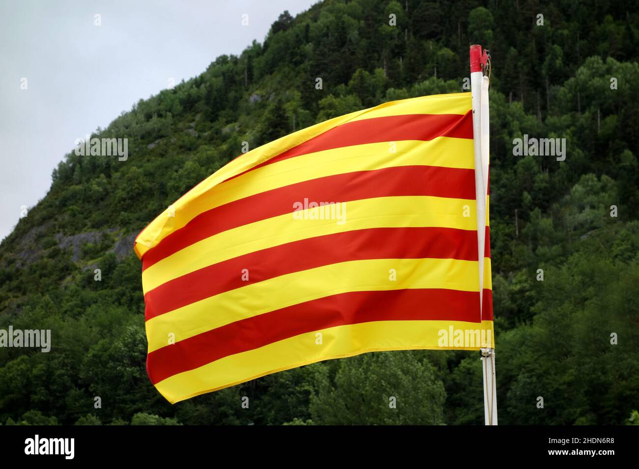 flag, catalonia, flags, catalonias Stock Photo - Alamy